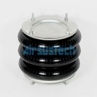China W01R584059 Triple Convolutions Firestone Air Bags 10X3 Air Spring Bellows For Industrial for sale
