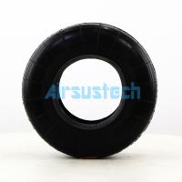 China S-160-2R/S1602R High Durability Yokohama Air Spring 205MM Punch Air Bag Steel Waist Rings for sale
