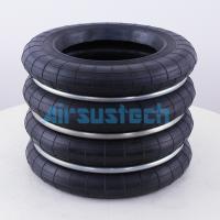 China 300MM Yokohama Air Spring S-240-4R Black Rubber Bellows F-240-4 AIRSUSTECH Punch Press Airbag for sale