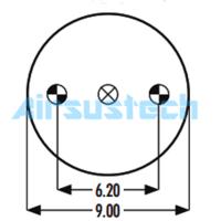 China High Corrosion Resistance Goodyear Air Spring Cross ACONTI 64531 FD 330-22 323 for sale