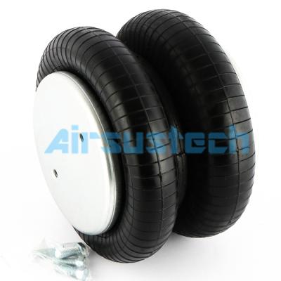 China 2B9-200 Goodyear Suspension Air Springs FD200-19 320 Contitech Double Bellow Air Bag With Black Rubber for sale