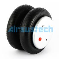 China 2B9-200 Goodyear Suspension Air Springs FD200-19 320 Contitech Double Bellow Air Bag With Black Rubber for sale