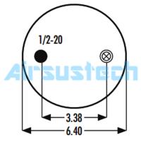 China 2B9-254 Goodyear Air Spring 578-92-3-206 Cross FD200-25 463 Contitech Air Bag Shock Absorber for sale