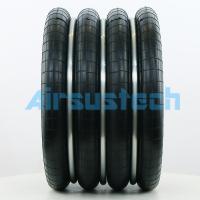 China 450 MM Installment Space Yokohama Air Spring S-350-4R Black Rubber Bellows for sale
