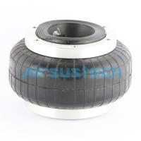 China Replace W01-358-0112 Firestone Air Bags Single Convolution Rubber With Flange Ring for sale