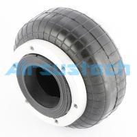 China Replace W01-358-0112 Firestone Air Bags Single Convolution Rubber With Flange Ring for sale