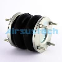 China Double Convolution Bellows Air Spring Actuator FD 209-21 1/2 M10 With Removable Top Plate for sale