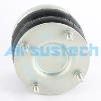 China Rubber And Iron 12X2 Black Air Spring Actuator 250 KN Force 225mm Contitech FD412-18D for sale