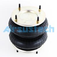 China Airsustech 2B8X2T Contitech Gas Filled Double Convolution Air Spring FD 138-18 DS With Flange for sale