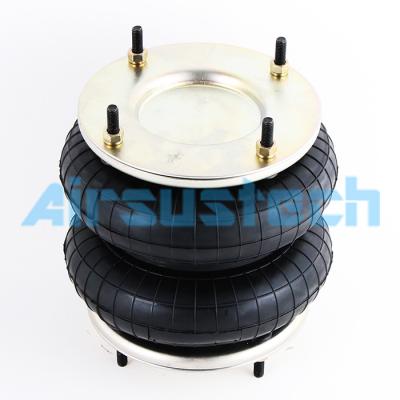 China Airsustech 2B8X2T Contitech Gas Filled Double Convolution Air Spring FD 138-18 DS With Flange for sale