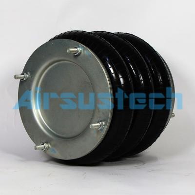China 350mm Triple Convolution Contitech FT 138-26 DS Air Spring With G1/2 Air Inlet for sale
