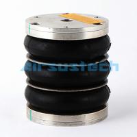 China 4 1/2 X 3 Triple Convolution Contitech Air Spring FT 44-15 DI With Removable Connecting Parts for sale
