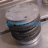 China 4 1/2X3 Airsustech Triple Convolution Rubber Air Bellows FT 44-15 DI Contitech Air Spring for sale