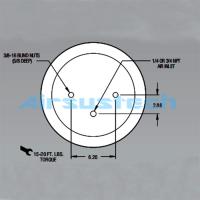 China Black Firestone Air Bag W01-358-7442 Rubber Bellows Style 22-1.5 For Trucks And Trailers for sale