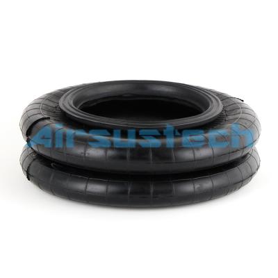 China W01-358-7929 Firestone Double Convolutions Rubber Steel Air Bags With Blind Nuts Heavy Duty Vehicles for sale