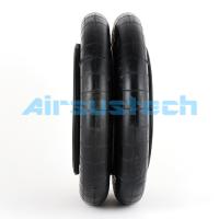 China W01-358-7929 Firestone Double Convolutions Rubber Steel Air Bags With Blind Nuts Heavy Duty Vehicles for sale