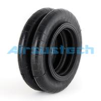 China W01-358-7929 Firestone Double Convolutions Rubber Steel Air Bags With Blind Nuts Heavy Duty Vehicles for sale