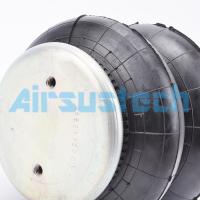 China 2B9-251 Goodyear Rubber Bellows W01-358-6948 Firestone Air Spring With 3/8-16 Tapped Hole for sale