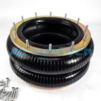 China W01-M58-7532 Style 29 Rubber Steel Firestone Air Spring / Firestone Air Bags With 45mm Bolts for sale