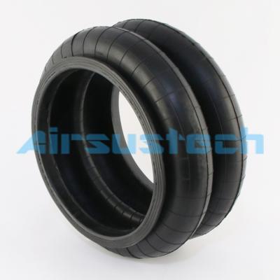 China Firestone Style Convoluted Air Spring W01-358-5126 Black Rubber Bellows for sale