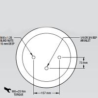 China Semi Truck Bag Suspension FIRESTONE W01-M58-6976 Height 193.0 Mm for sale