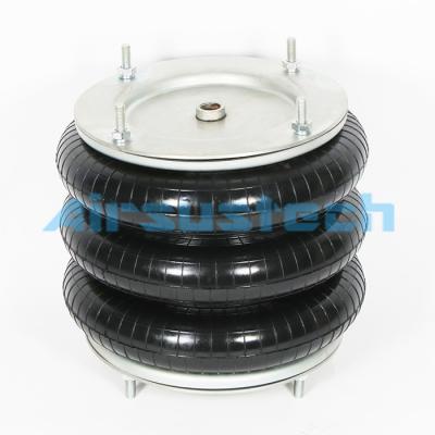 China Rubber Industrial Air Spring W01-R58-4068 Firestone Triple Convoluted Air Bellow Assembly for sale