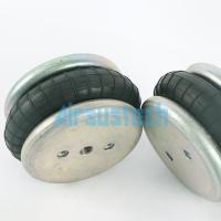 China 1B130070 Firestone W01-M58-6140 Single Convoluted Air Springs With Steel Cover Plate for sale