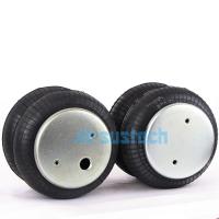 China Triangle 6325/4320 Air Spring Suspension Natural Diameter 224 MM Rubber Bellows for sale