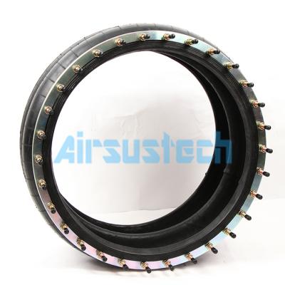 China Double Convoluted Air Suspension Firestone W013587772 Flange Connection Air Bags for sale