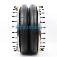 China Double Convoluted Air Suspension Firestone W013587772 Flange Connection Air Bags for sale