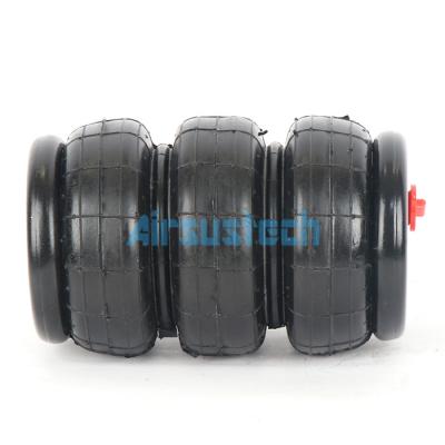 China 3B2300 Industrial Air Springs Triple Convoluted Air Bags Suspension Design Height 187MM for sale