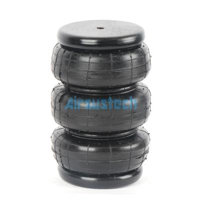 China Triple Convoluted Air Shock Absorber 3B2300 Suspension Air Bags 1/2-14 NPT Air Inlet for sale