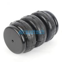 China Triple Convoluted Air Shock Absorber 3B2300 Suspension Air Bags 1/2-14 NPT Air Inlet for sale