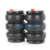 China Industrial Air Bags 3B2300 Triple Convoluted Air Shocks Bellows Natural OD. 125MM for sale