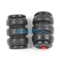 China Industrial Air Bags 3B2300 Triple Convoluted Air Shocks Bellows Natural OD. 125MM for sale