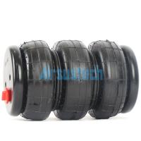 China Rubber Air Spring 3B2300 Top/Bottom Cover Plate Diameter 113MM Air Bag Assembly for sale
