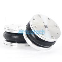China Contitech FS 76-7 DI Air Suspension Spring Single Convoluted Bellows Aluminium Plate for sale