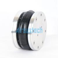China Contitech FS 76-7 DI Air Suspension Spring Single Convoluted Bellows Aluminium Plate for sale