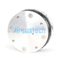 China Contitech FS 76-7 DI Air Suspension Spring Single Convoluted Bellows Aluminium Plate for sale