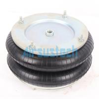 China Firestone W01-R58-4061 Air Springs Double Convoluted Air Bags Flange Assembly for sale
