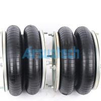 China Firestone W01-R58-4061 Air Springs Double Convoluted Air Bags Flange Assembly for sale