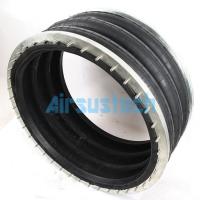 China Firestone W01-M58-6971 Air Bags Suspension 45MM Bolts Air Actuator with Flange Ring for sale