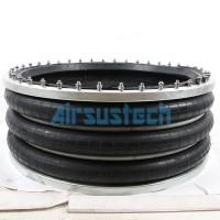 China Air Actuator Firestone W01-M58-6971 Air Bags Triple Convoluted Air Springs Assembly for sale