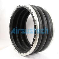 China 3H9603 Firestone W01-358-9603 Triple Convoluted Air Spring Stamped Flange Air Shock Absorber for sale
