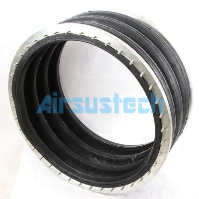China W01-358-1023 Firestone Triple Convoluted Air Spring Style 348-3 Suspension Air Bag for sale