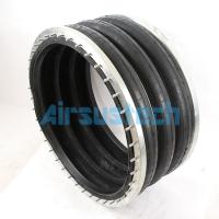 China Firestone W01-358-1023 Air Spring Actuator Rubber Bellows Only Triple Convoluted for sale