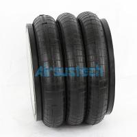China Arvin Meritor 200320 Triple Convoluted Rubber Bellow Air Spring Goodyear 3B12-304 for sale