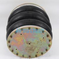 China New Firestone W01-358-7286 Air Spring With Flang Ring Triple Convoluted Bellows for sale