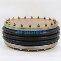 China Firestone Air Shok Absorber W01-358-7829 Triple Connvoluted Rubber Bellows Air Bags for sale