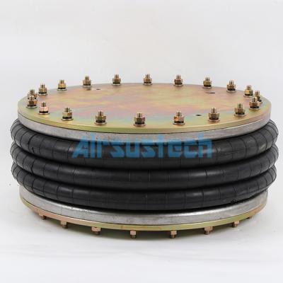 China Firestone Air Shok Absorber W01-358-7829 Triple Connvoluted Rubber Bellows Air Bags for sale